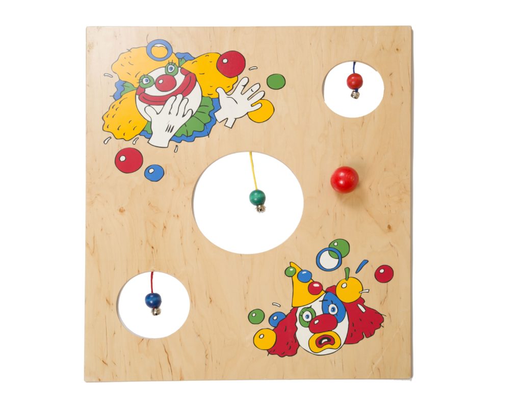 "Bell target" game board - Деревянные развивающие игрушки ЛЭМ